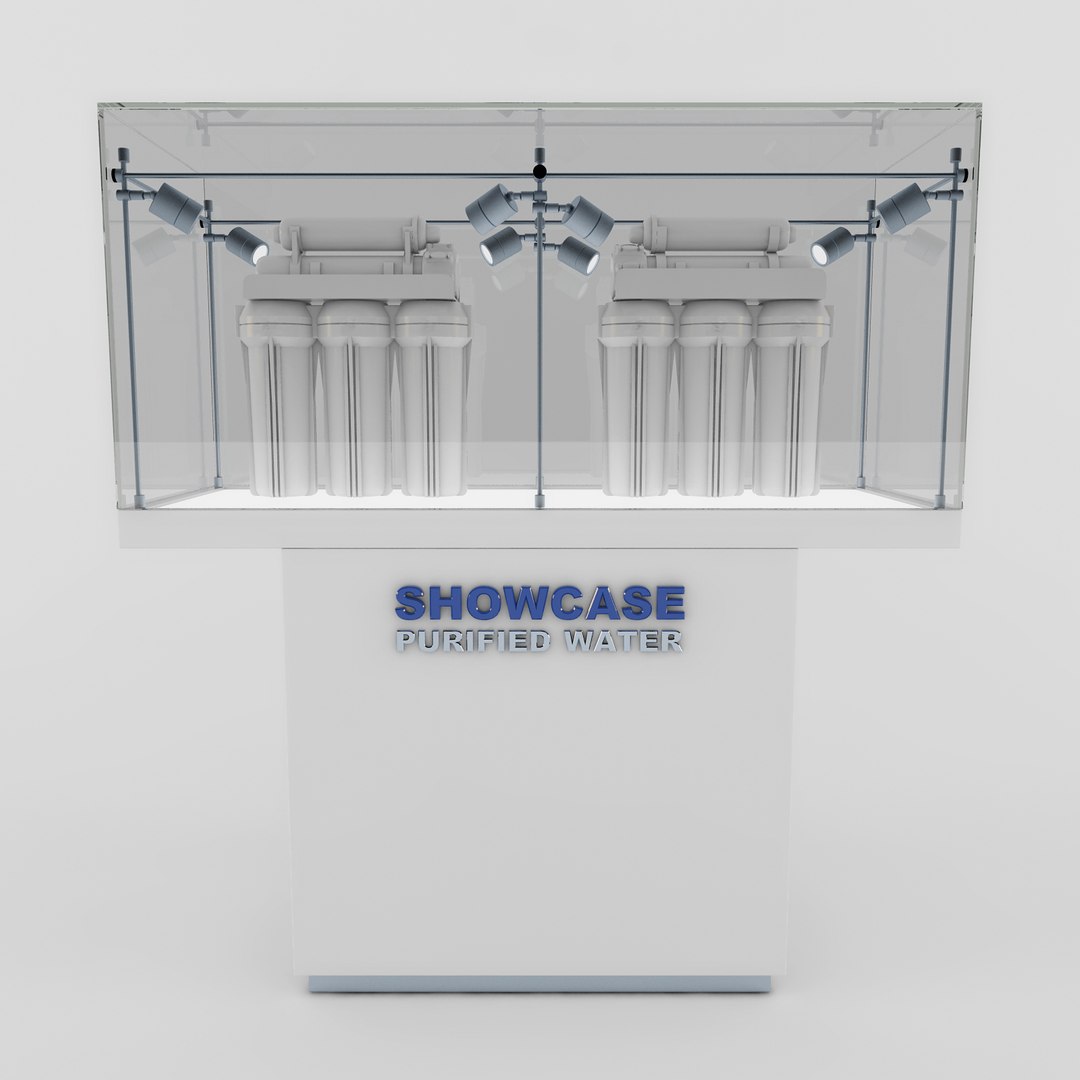 3d model of showcase 01