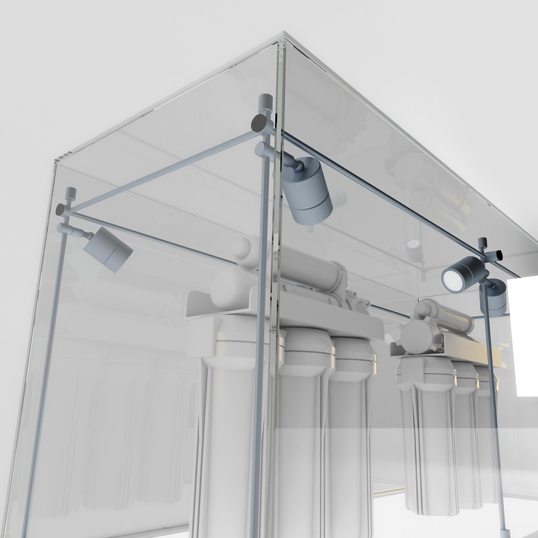 3d model of showcase 01