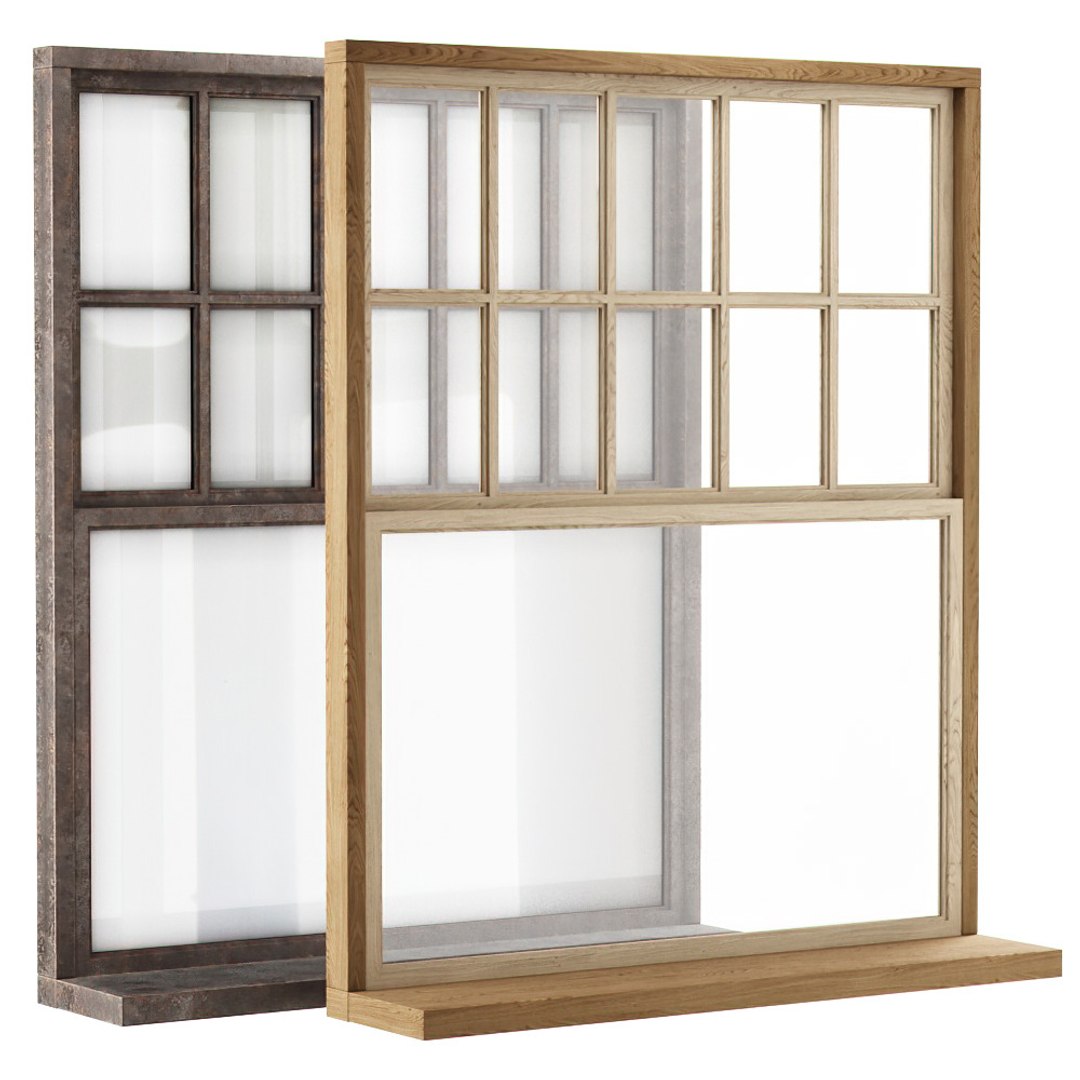 Rectangle Windows 3D Model - TurboSquid 1735057