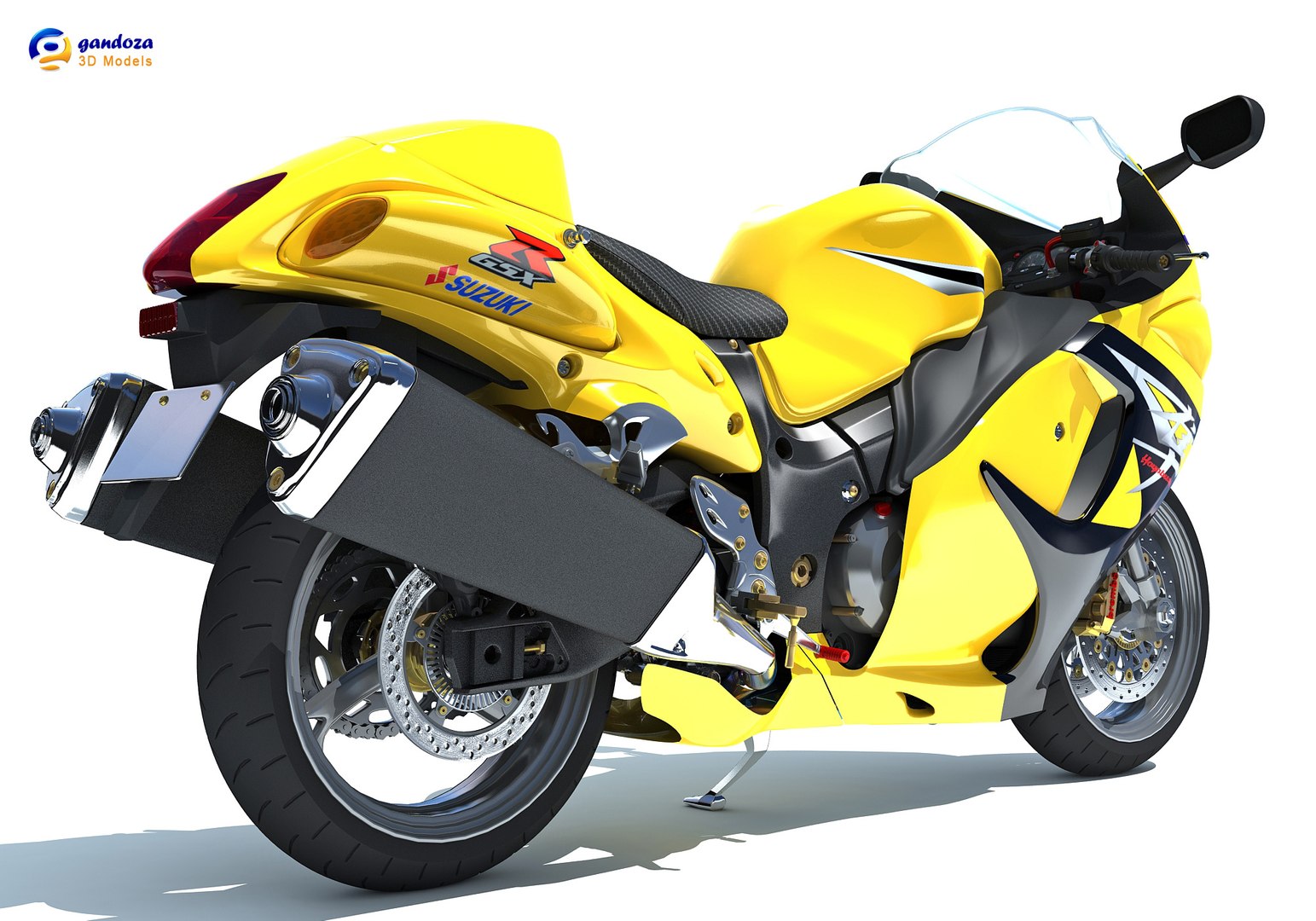 Suzuki Hayabusa Yellow