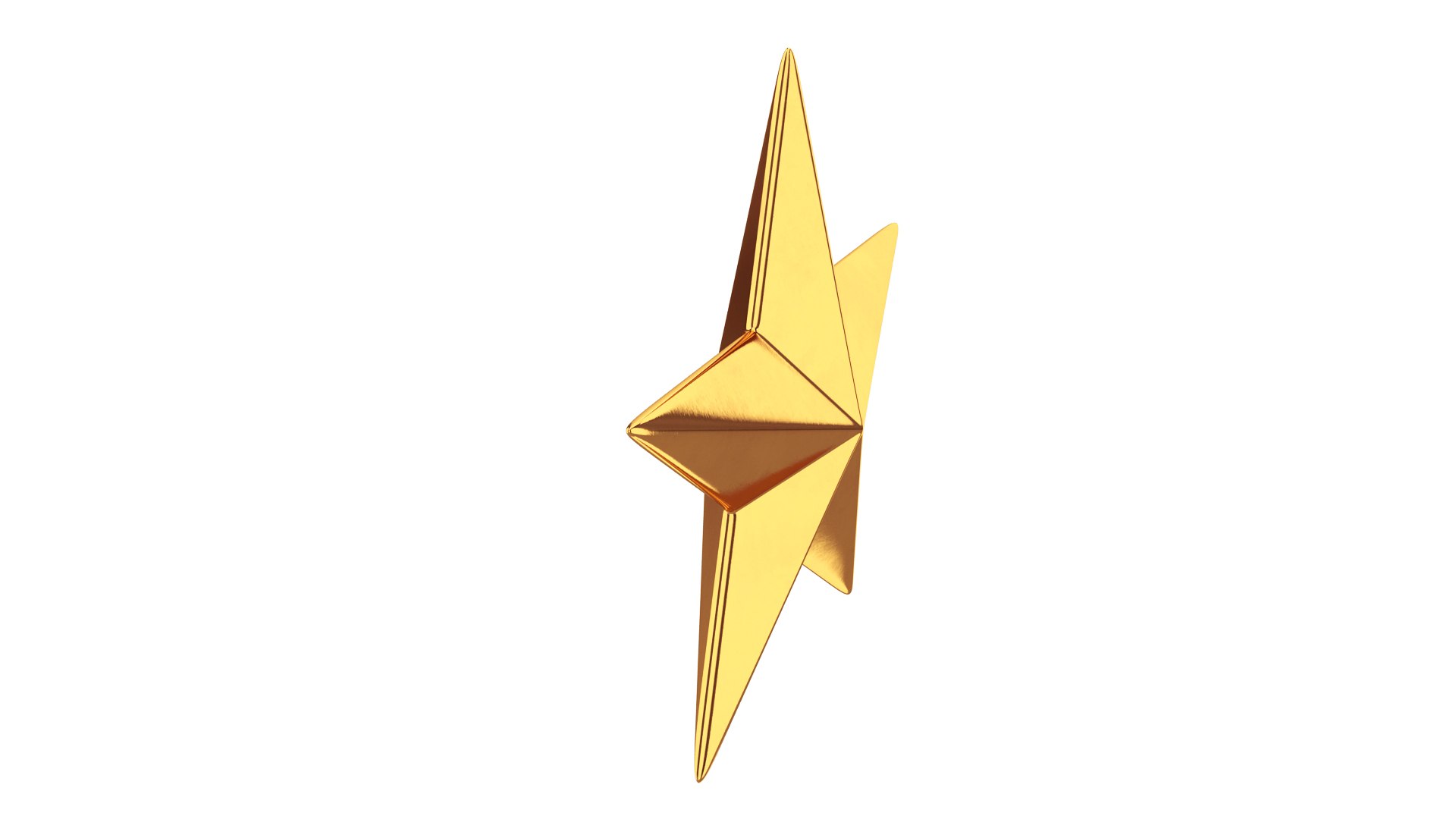 Star Gold 3D - TurboSquid 1580615