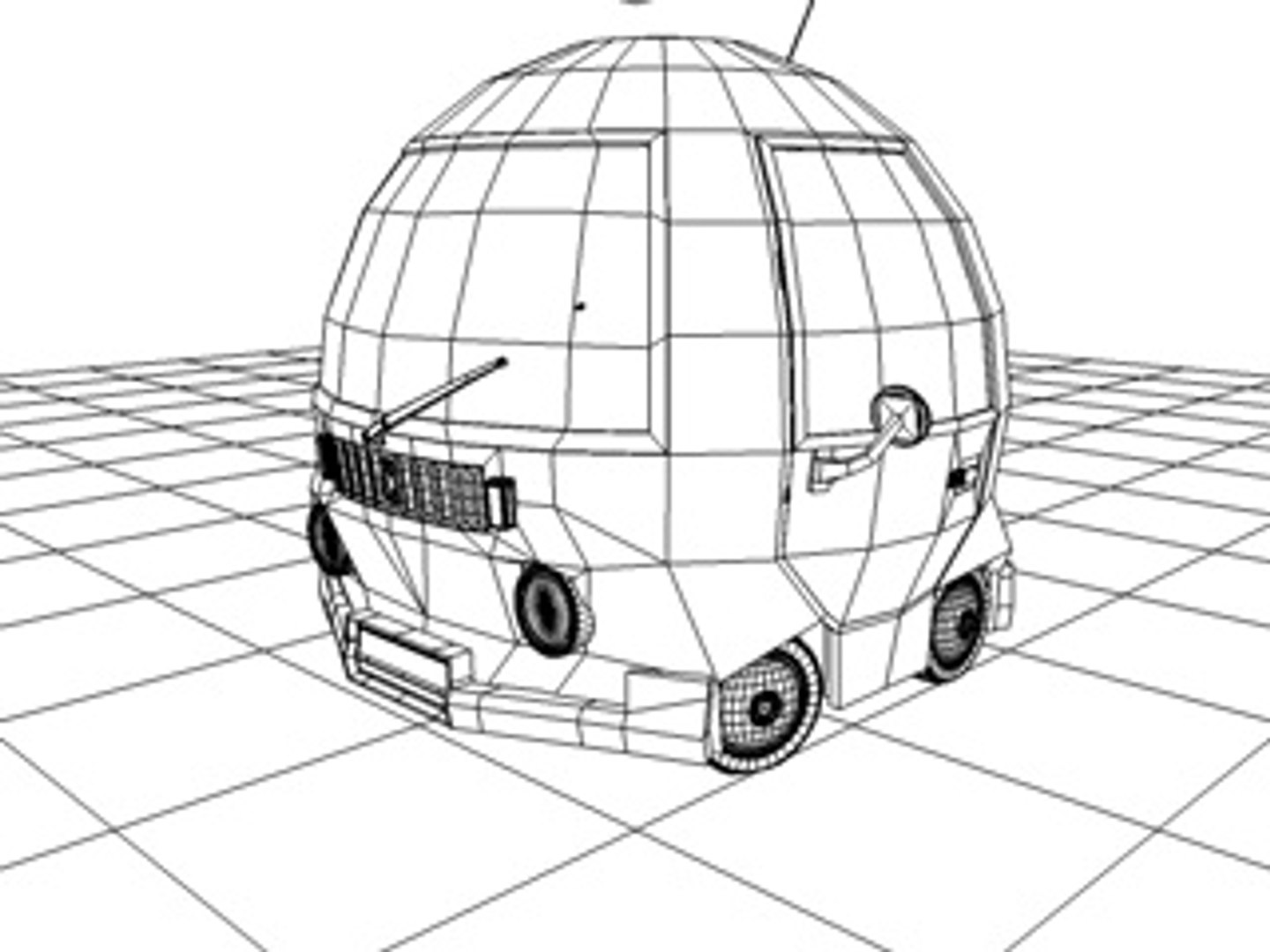 3d Cherry Car Concept