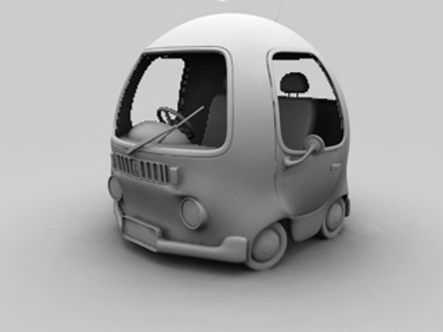 3d Cherry Car Concept