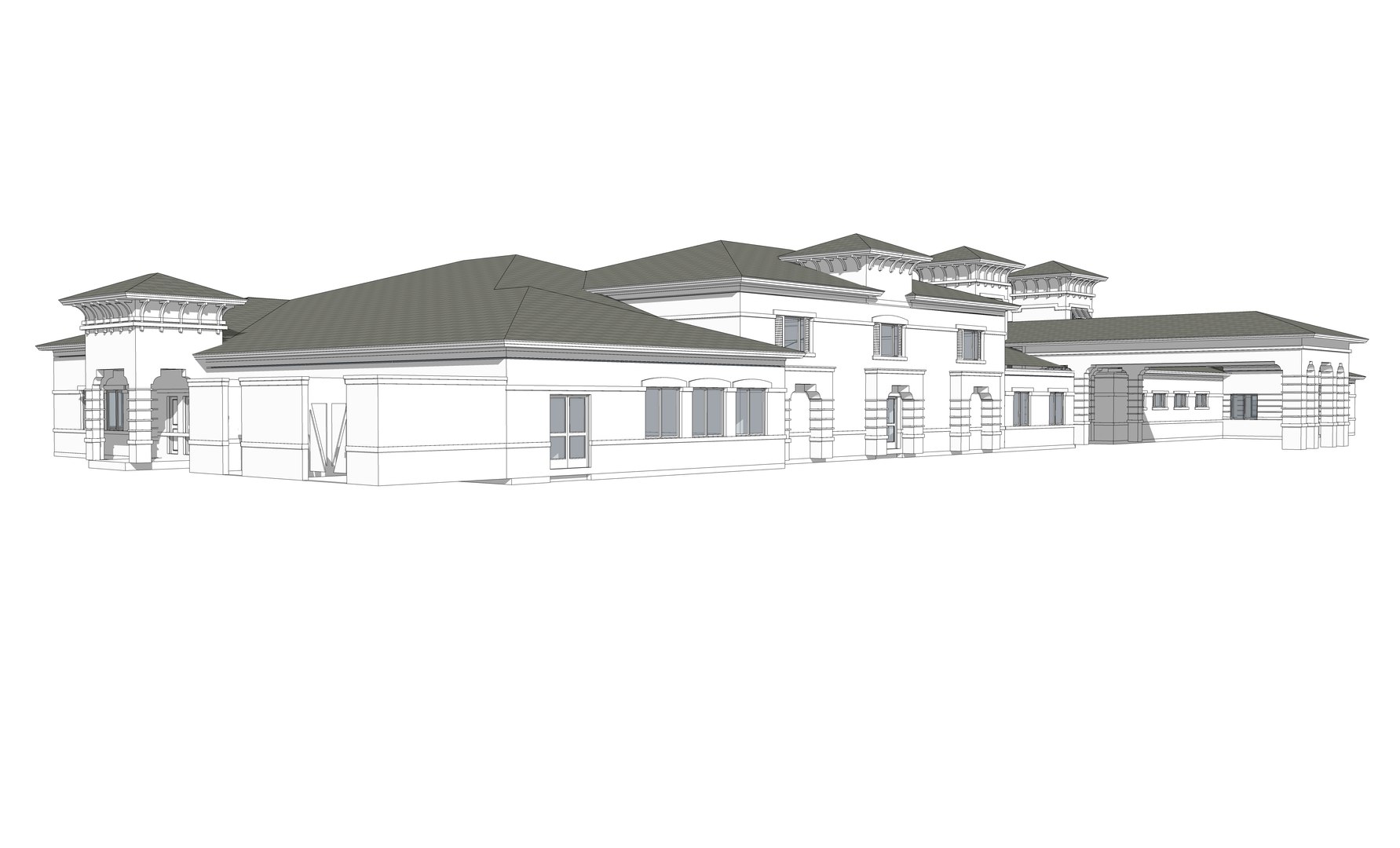 Community Clubhouse 3D Model - TurboSquid 1605540