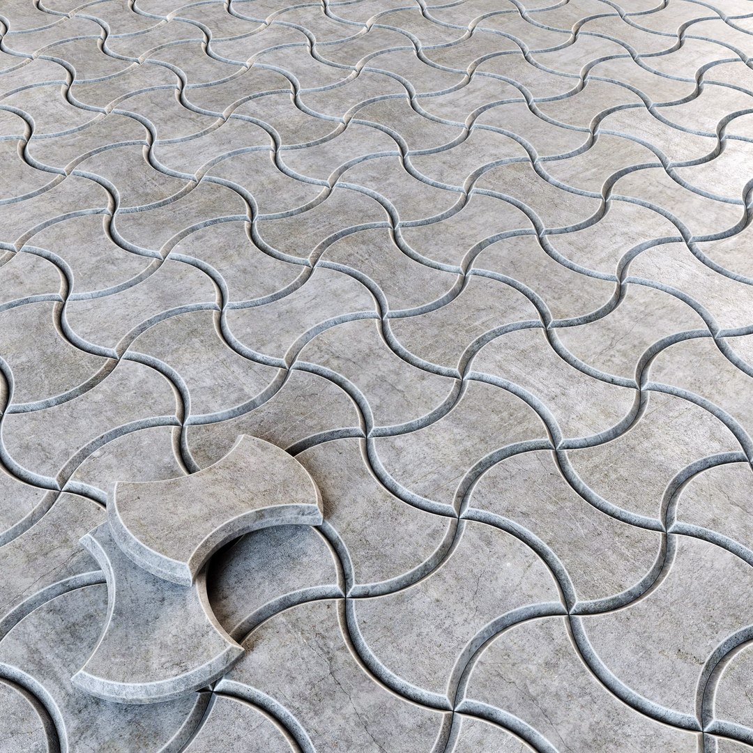 Paving Decor N31 3D - TurboSquid 2485794