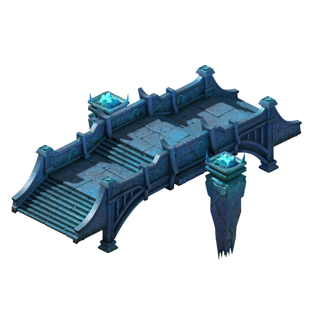 3D Bridge Stone - TurboSquid 1452743