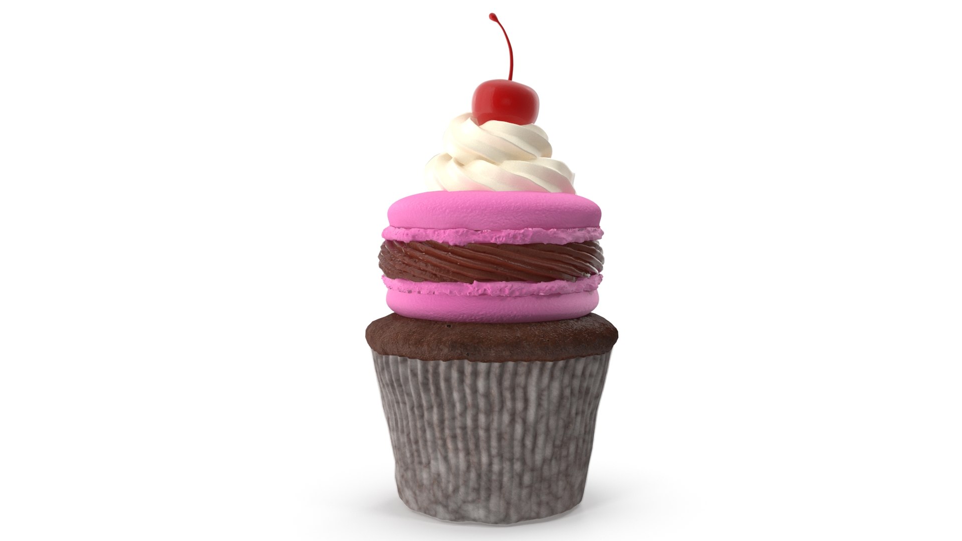 3D Cupcake 004 - TurboSquid 2247987