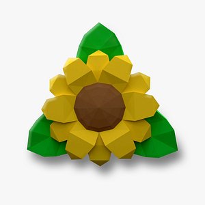 Download Free & Premium Sunflower 3d Model 3D Models | TurboSquid