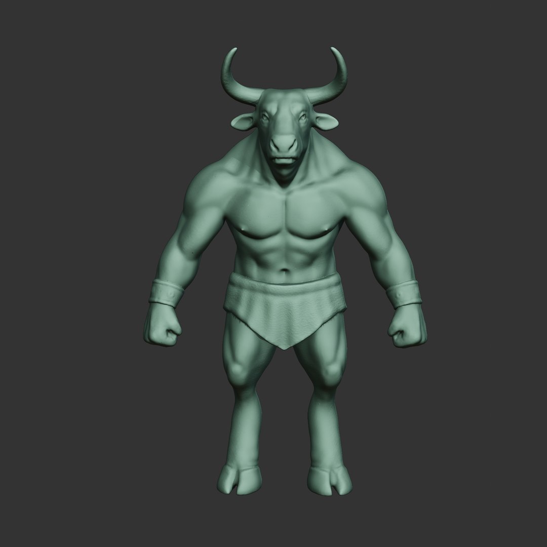 modelo 3d Great Minotaur Print - TurboSquid 2058737