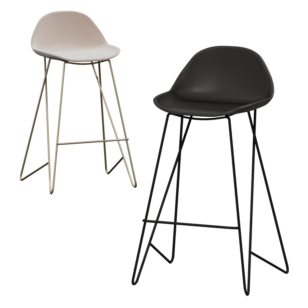 Origami By Cosmo Semibar Chair 3D Model - TurboSquid 1971259