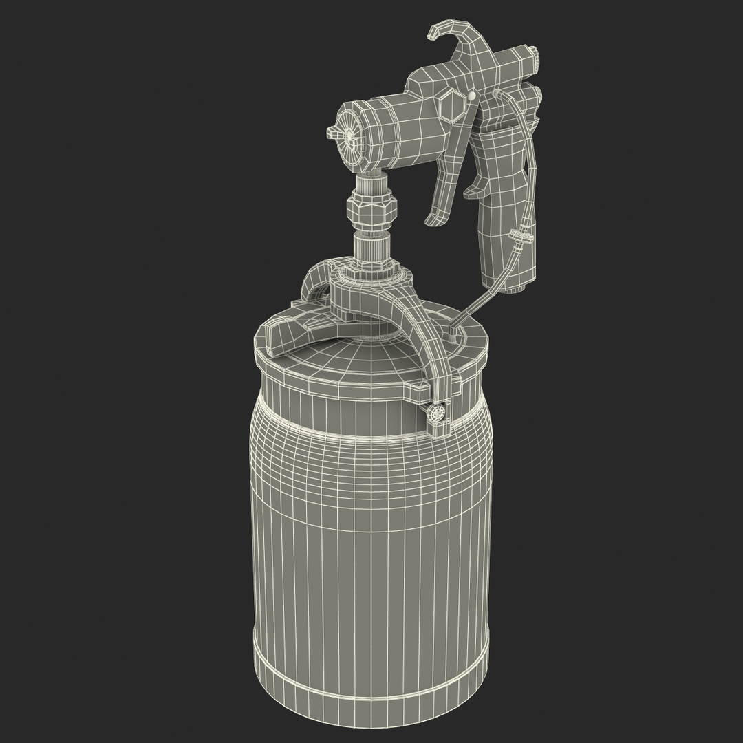 Sprayer Spray 3d Model