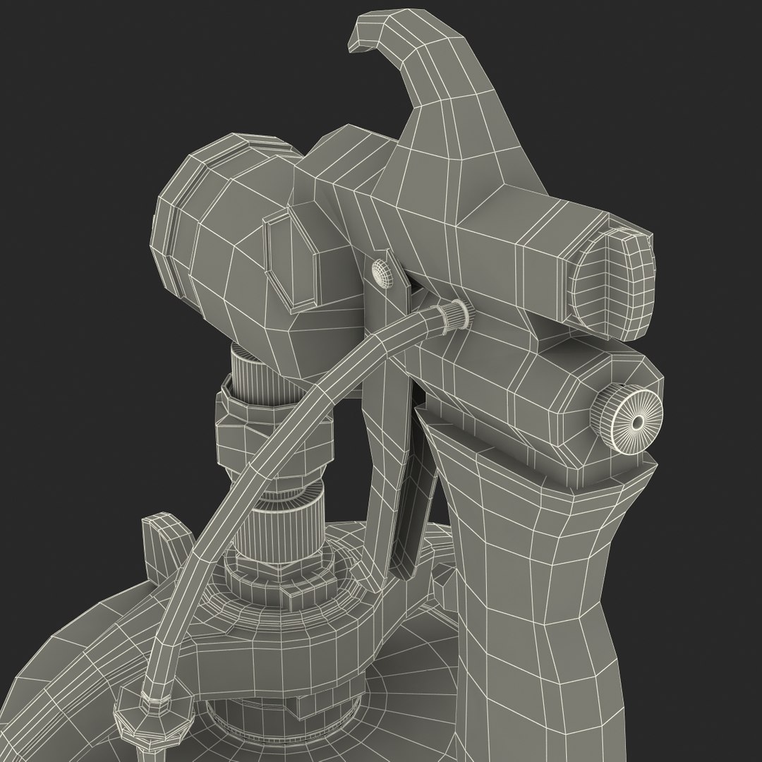sprayer spray 3d model
