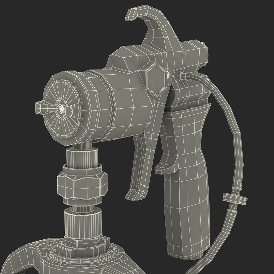 sprayer spray 3d model