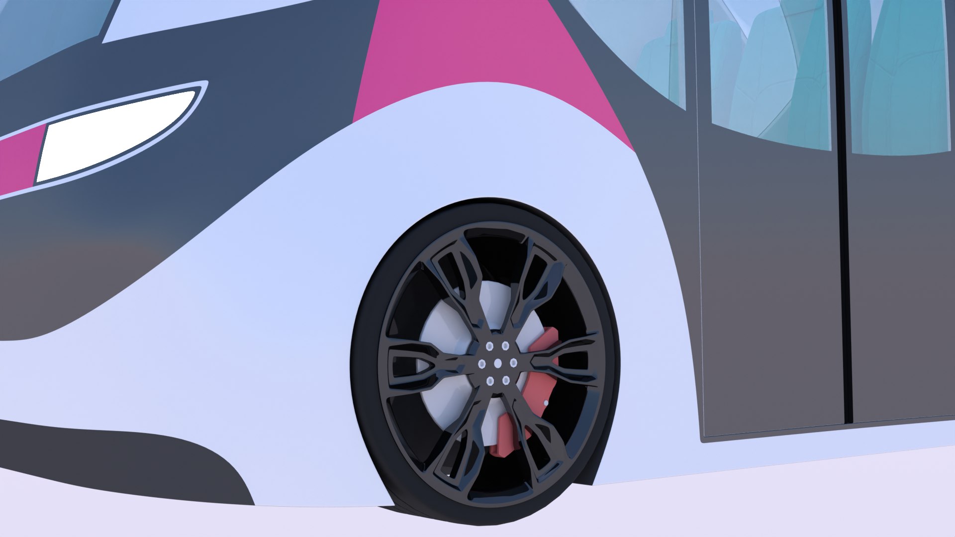 Shuttle Minibus Concept 2023 II 3D - TurboSquid 2059554