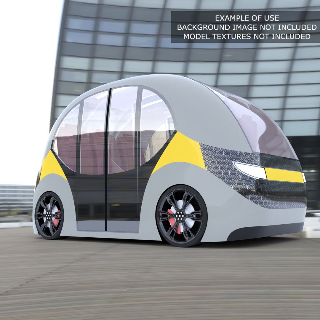 Shuttle Minibus Concept 2023 II 3D - TurboSquid 2059554