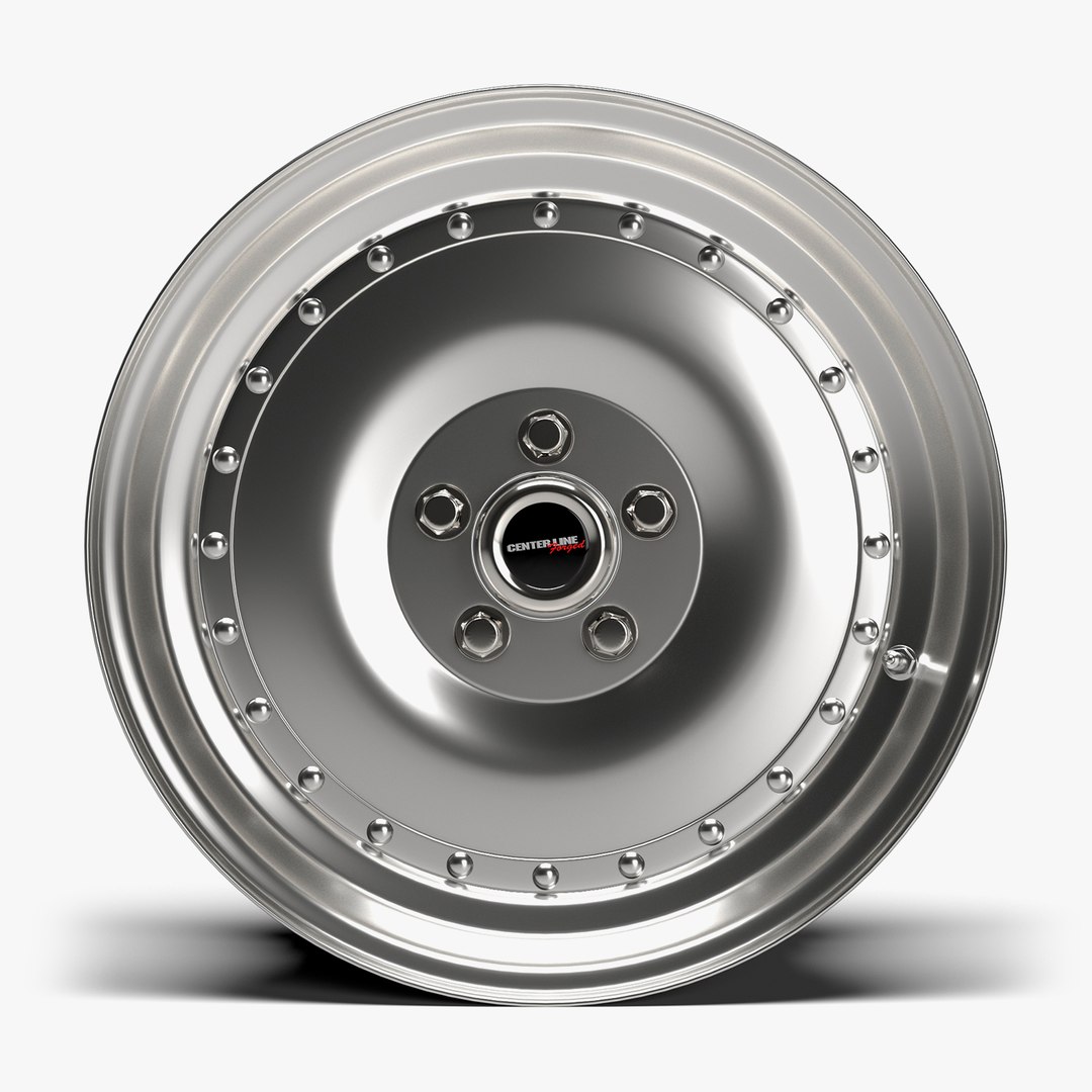 3D Centerline Auto Drag Wheel Model - TurboSquid 1362272