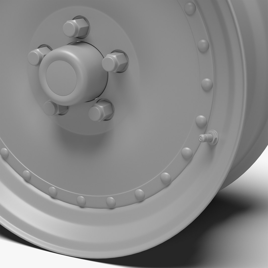 3D Centerline Auto Drag Wheel Model - TurboSquid 1362272