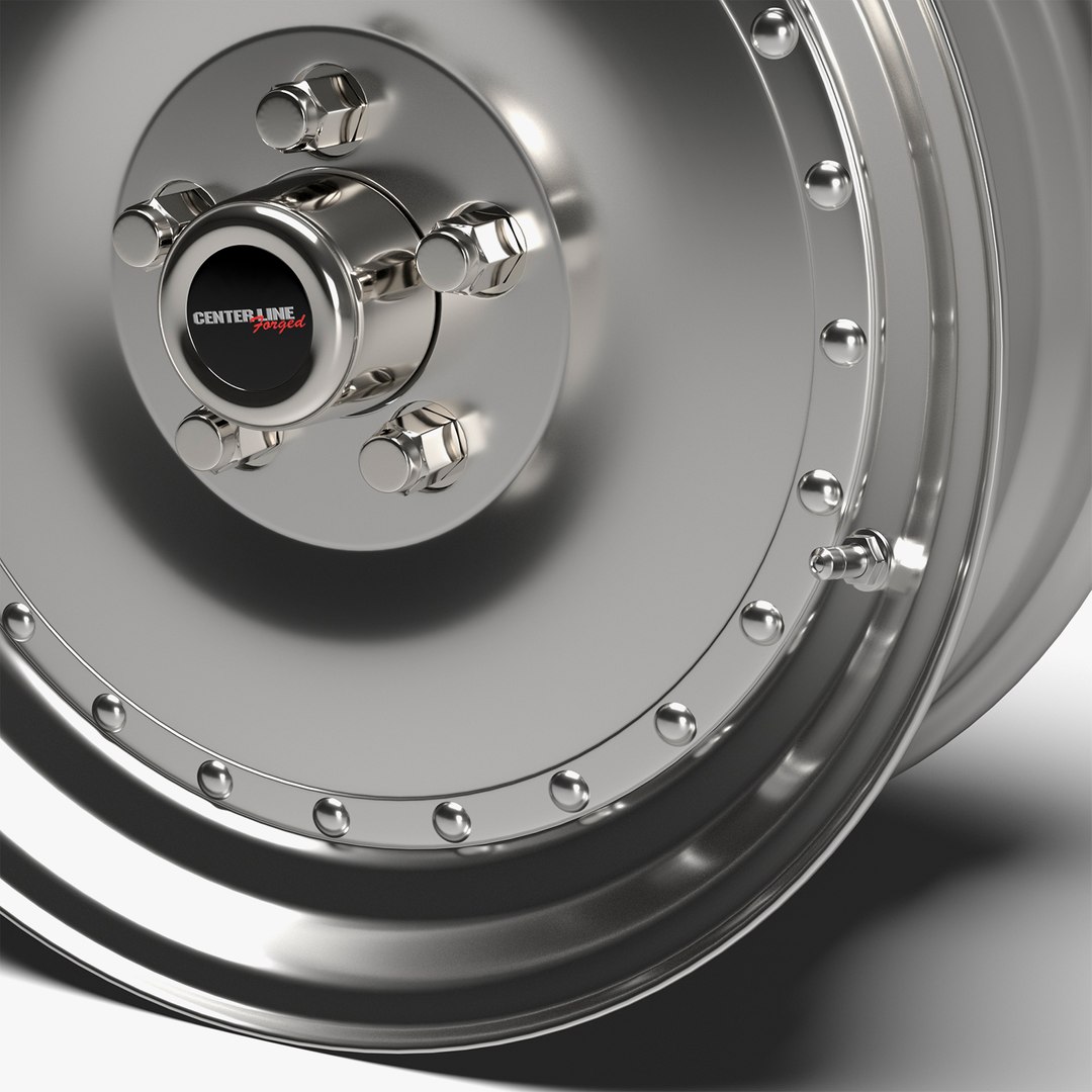 3D Centerline Auto Drag Wheel Model - TurboSquid 1362272