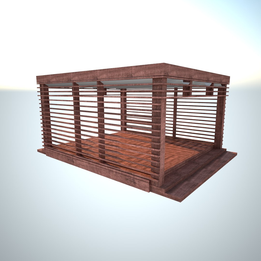 3D Gazebo Model - TurboSquid 2081224