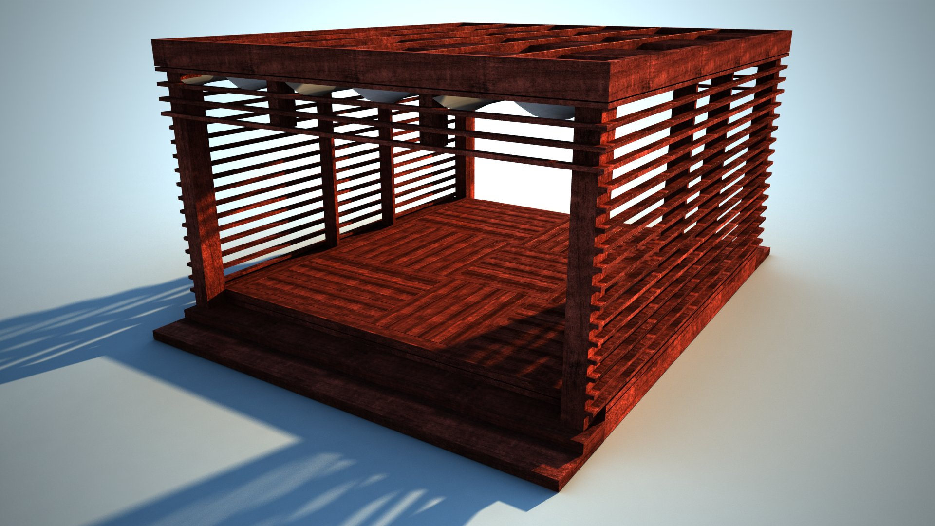 3D Gazebo Model - TurboSquid 2081224