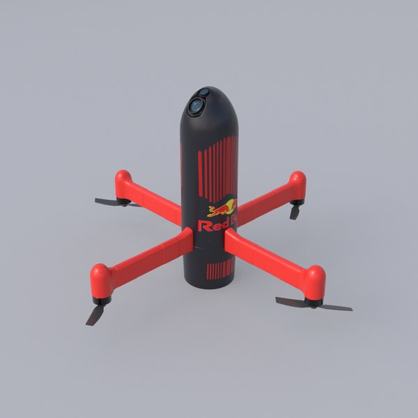 modelo 3d Dron Redbull - TurboSquid 2201354