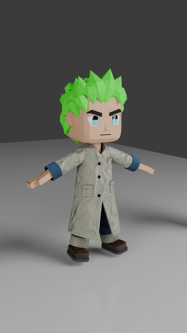 3D Model Pers - Scientist - TurboSquid 2406043