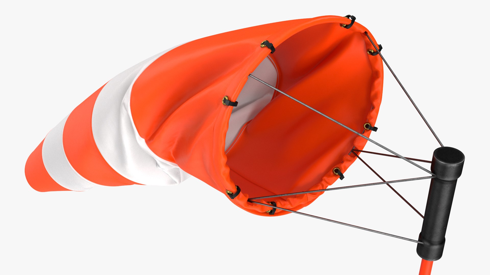 3D Windsock with Wind Speed 3 Knots model - TurboSquid 2026032