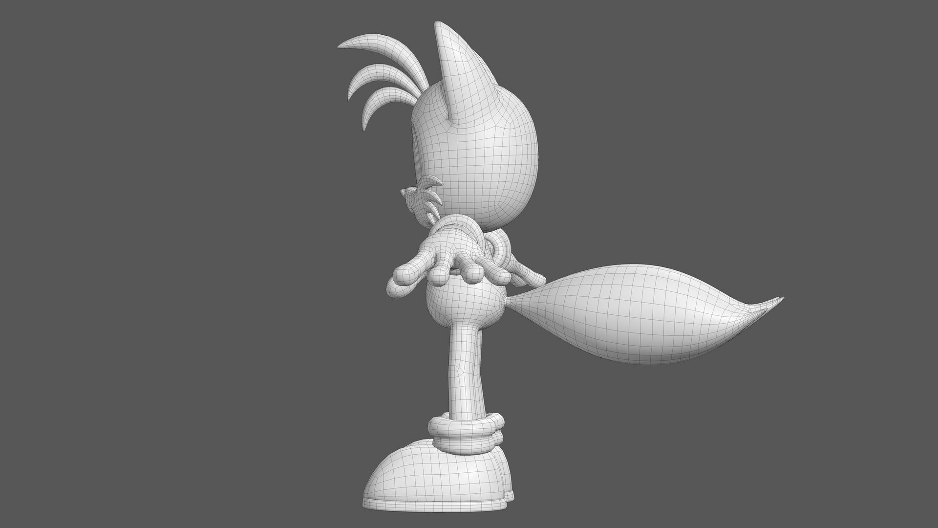 3D model Miles Tails Prower Sonic Character - TurboSquid 2133558