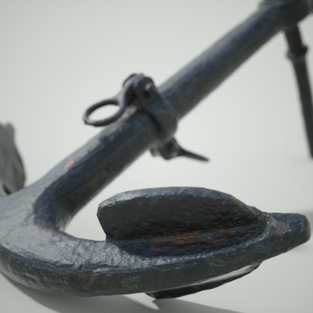 3d Model Boat Anchor