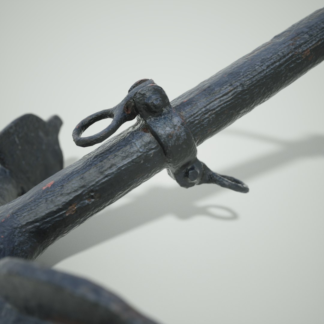 3d Model Boat Anchor