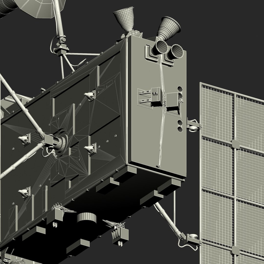 3d max russian gps satellite glonass