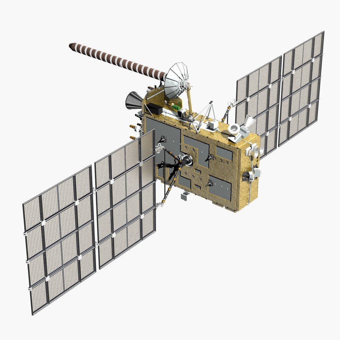 3d max russian gps satellite glonass