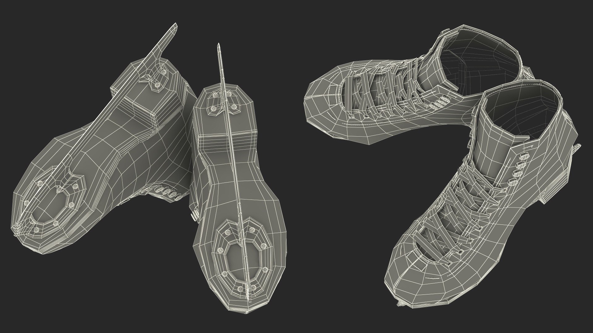 Classic Figure Skating Ice Skates 3D Model - TurboSquid 2322266