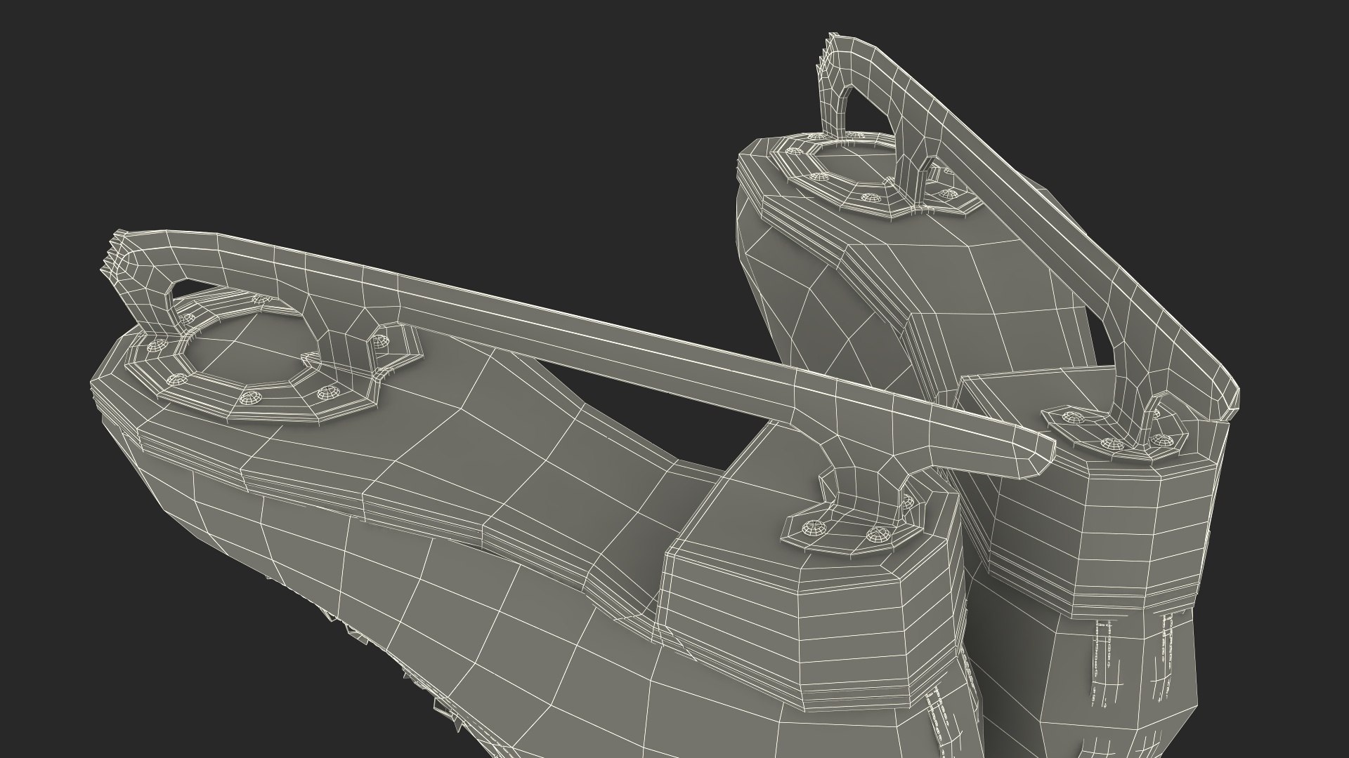 Classic Figure Skating Ice Skates 3D Model - TurboSquid 2322266