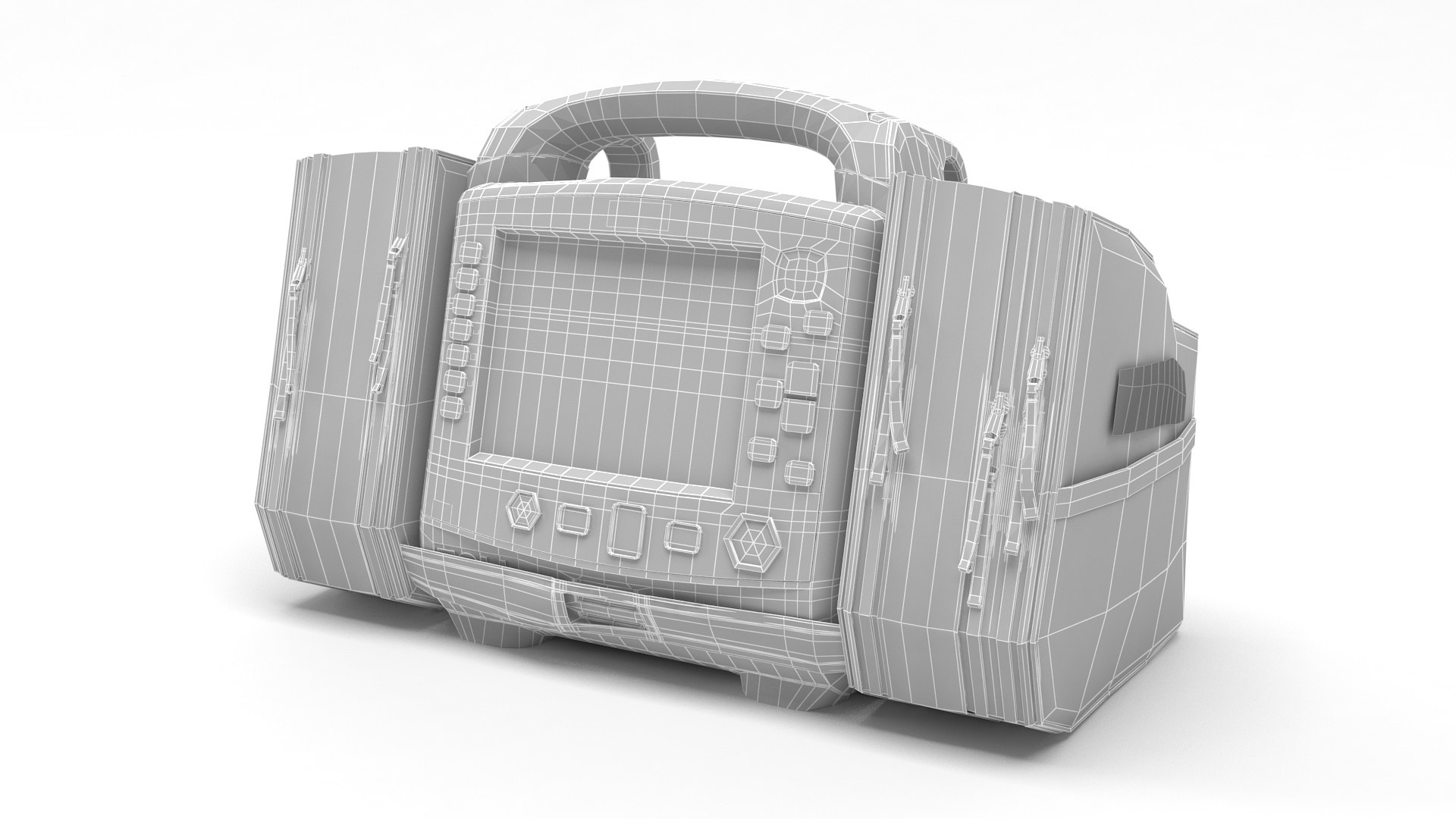 Zoll X Series 3D Model - TurboSquid 1159563