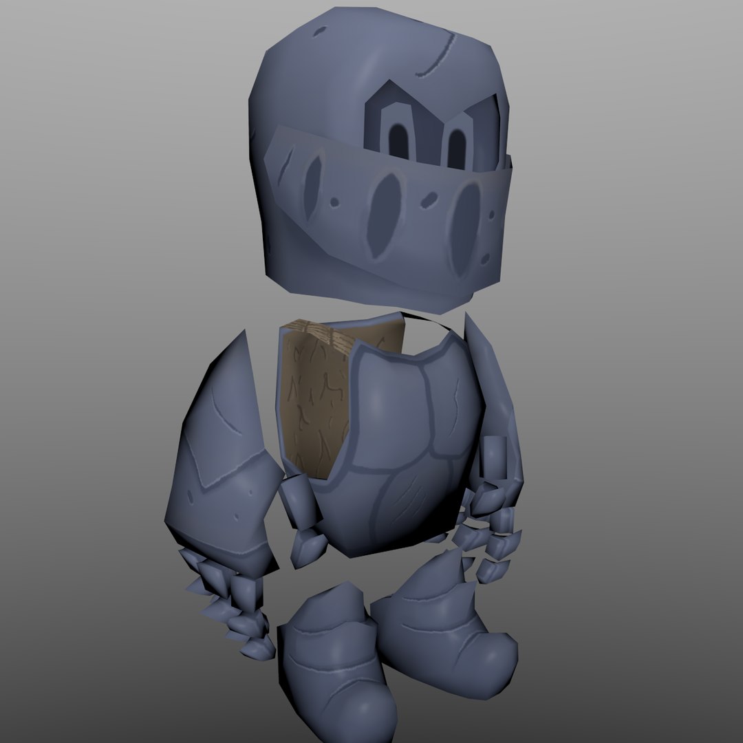 Stylized Knight Animations C4d