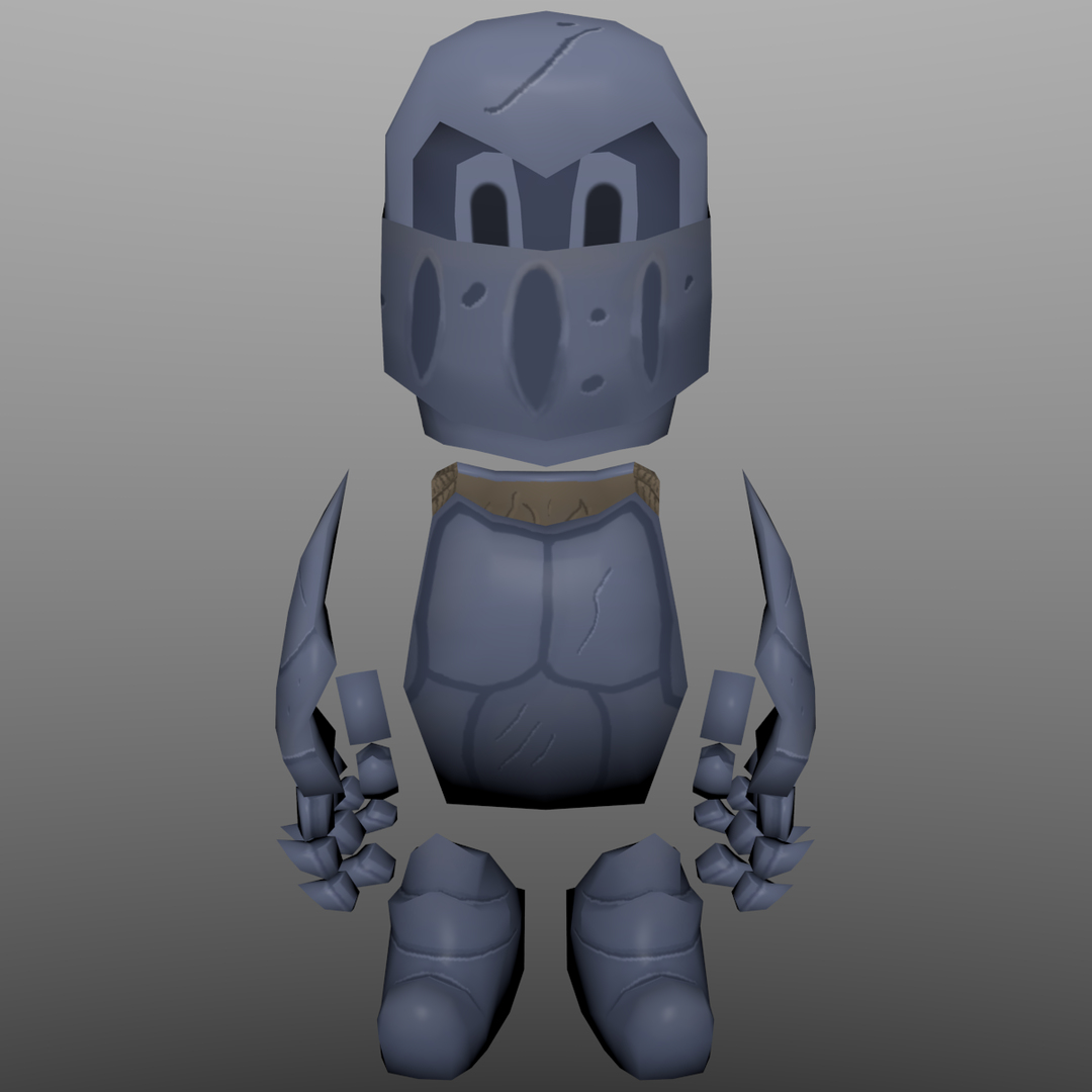 Stylized Knight Animations C4d