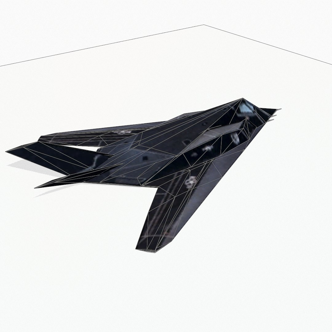 Lockheed F-117 Nighthawk 3d Model