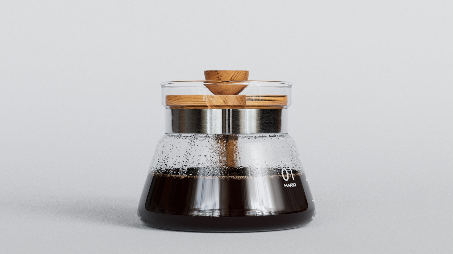 3D Model V60 Coffee Server Hario - TurboSquid 1711997