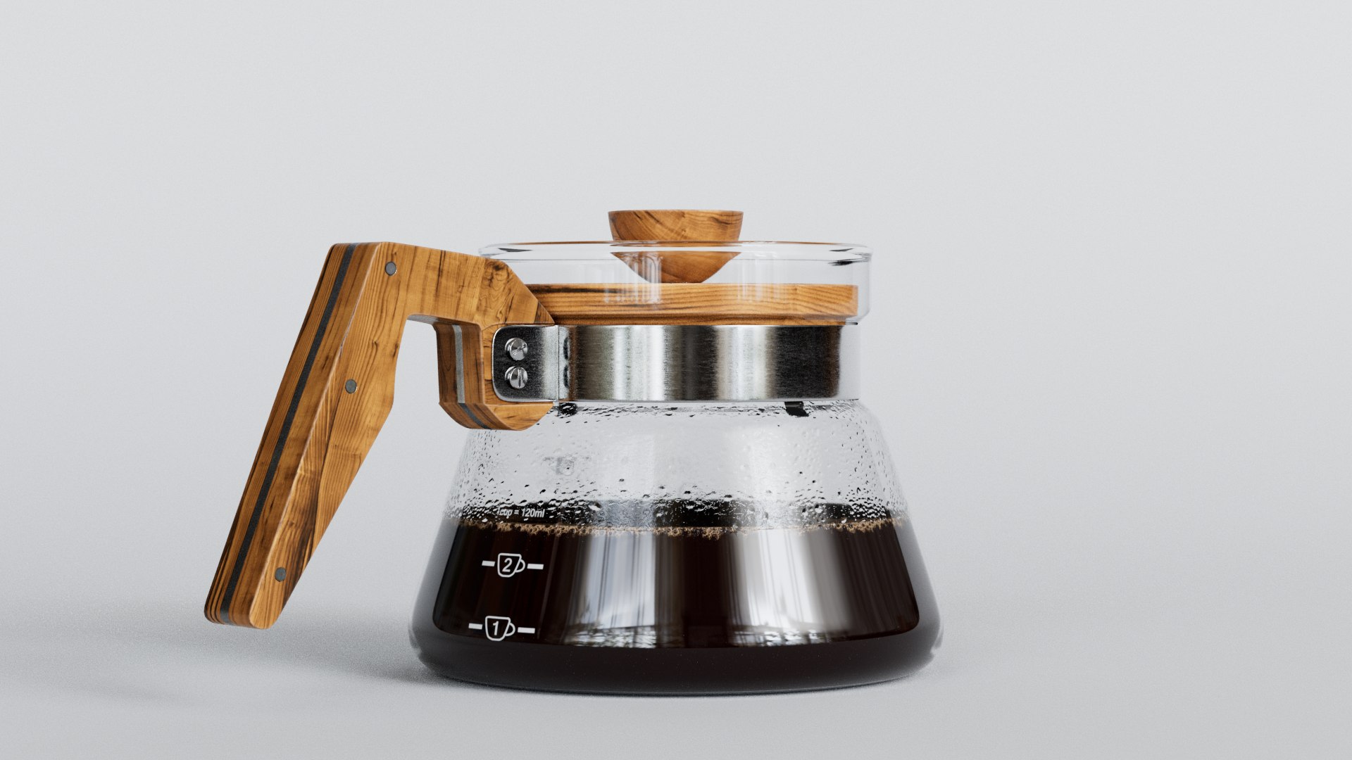 3D Model V60 Coffee Server Hario - TurboSquid 1711997