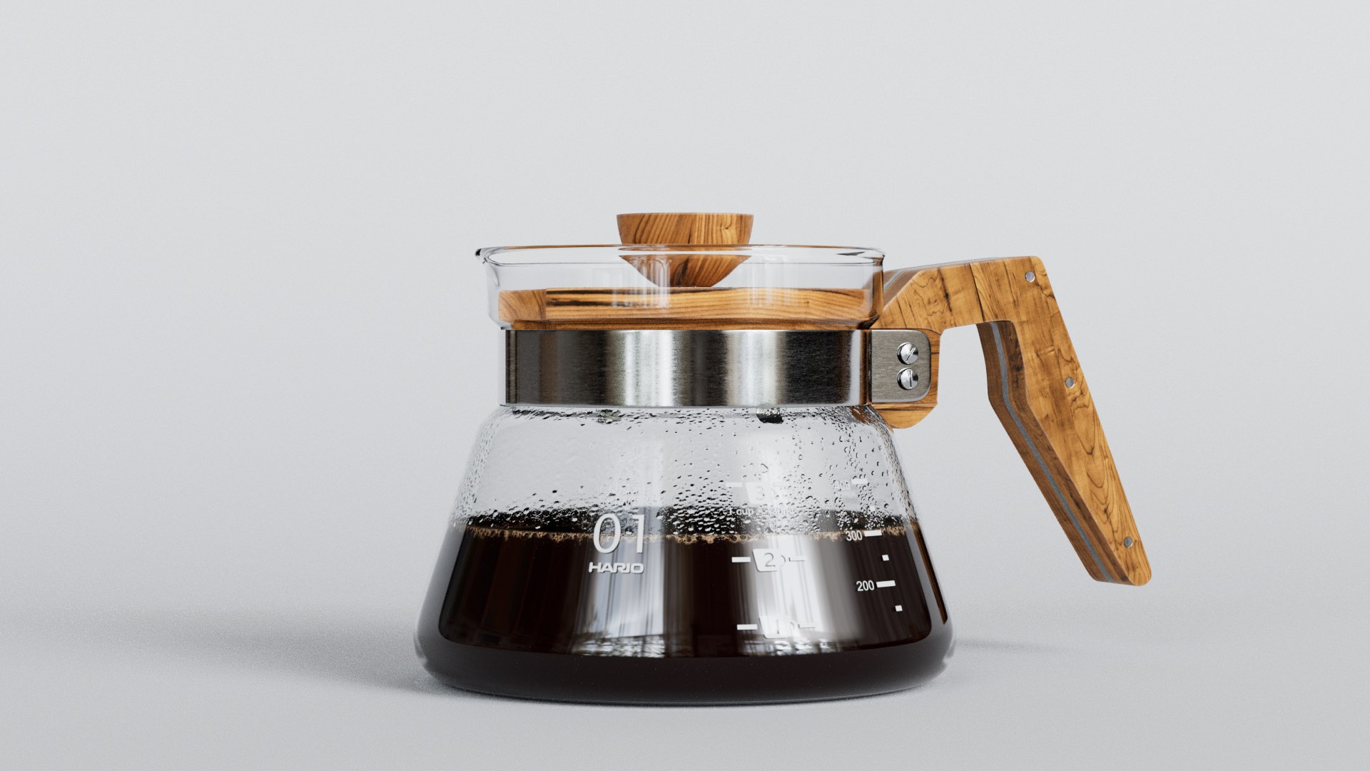 3D Model V60 Coffee Server Hario - TurboSquid 1711997
