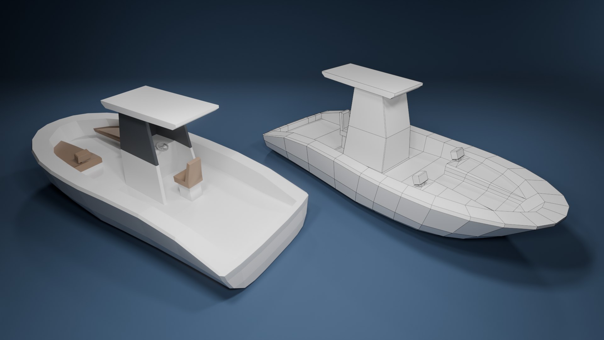 3D Model Low Poly Fishing Pack - TurboSquid 2458133