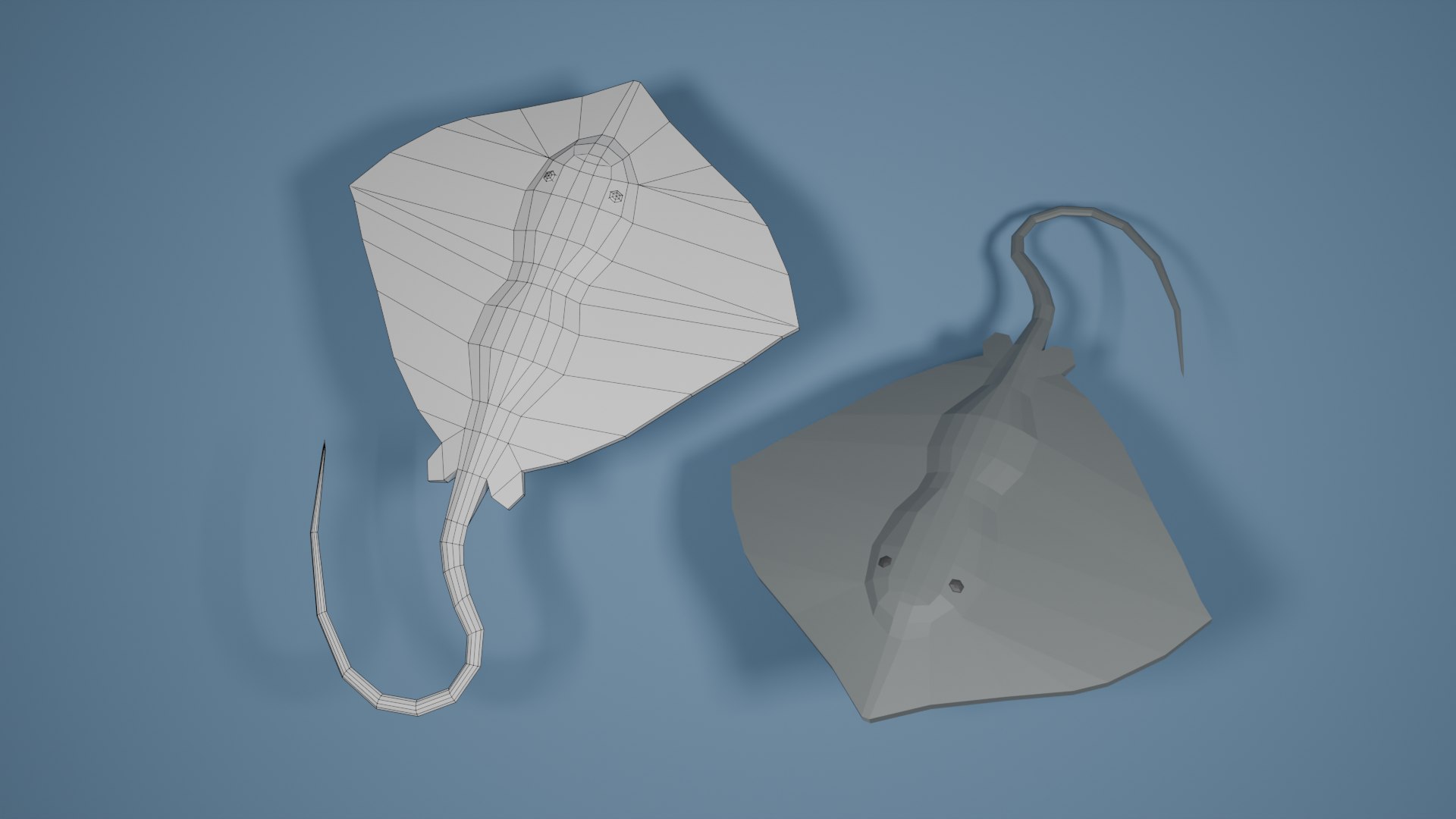 3D Model Low Poly Fishing Pack - TurboSquid 2458133