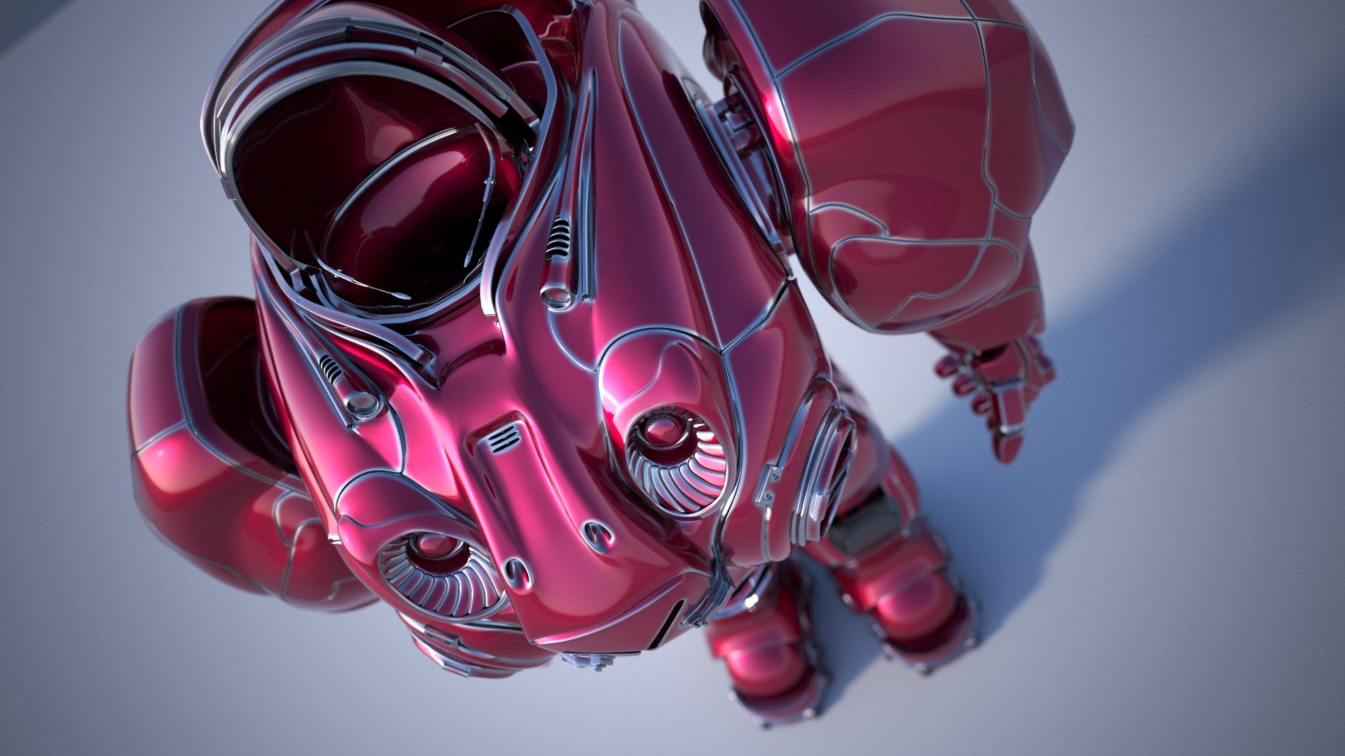 Sci cool robot 3D model - TurboSquid 1715482
