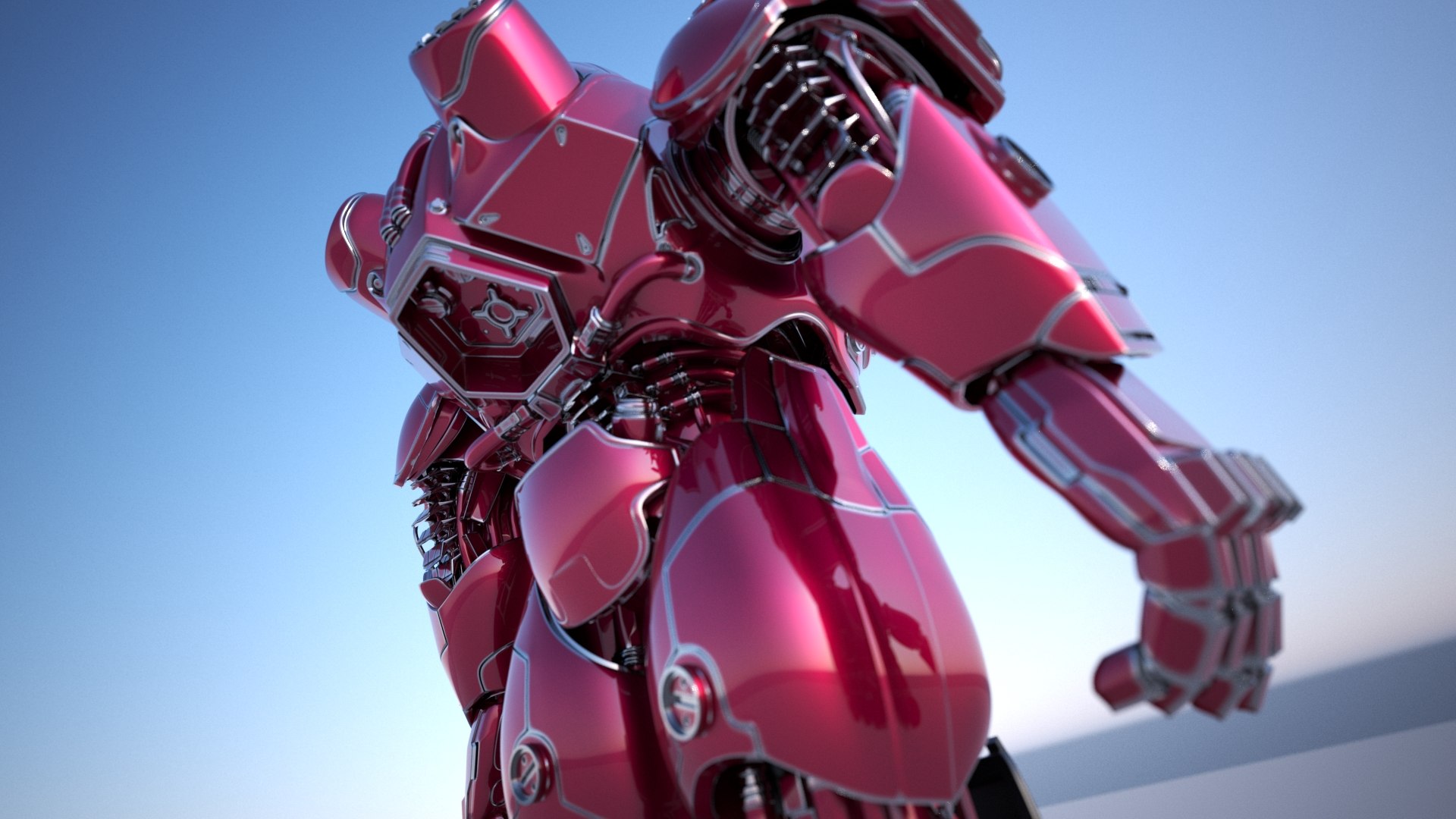 Sci cool robot 3D model - TurboSquid 1715482