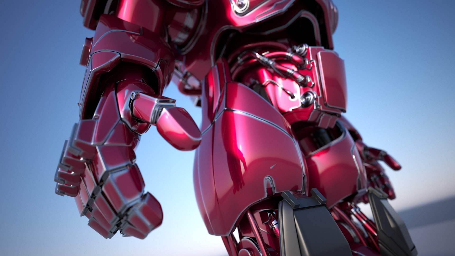 Sci cool robot 3D model - TurboSquid 1715482