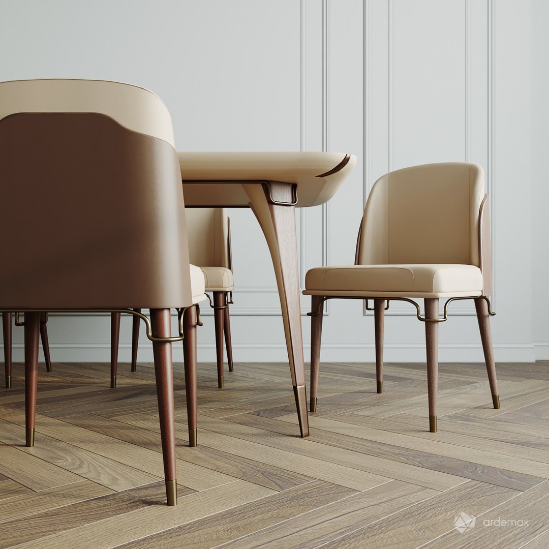 3D Turri Melting Light Table Chair - TurboSquid 1583335