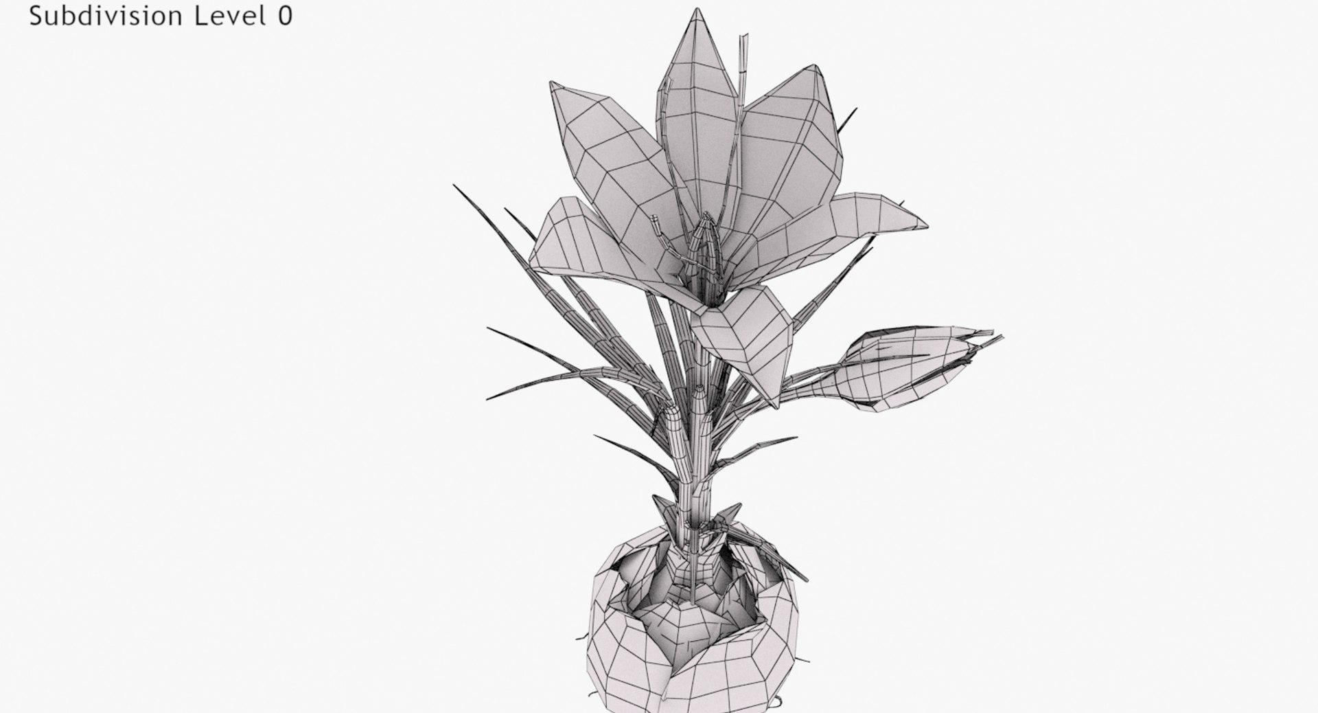 Plant Details Parts 3D Model - TurboSquid 1420461