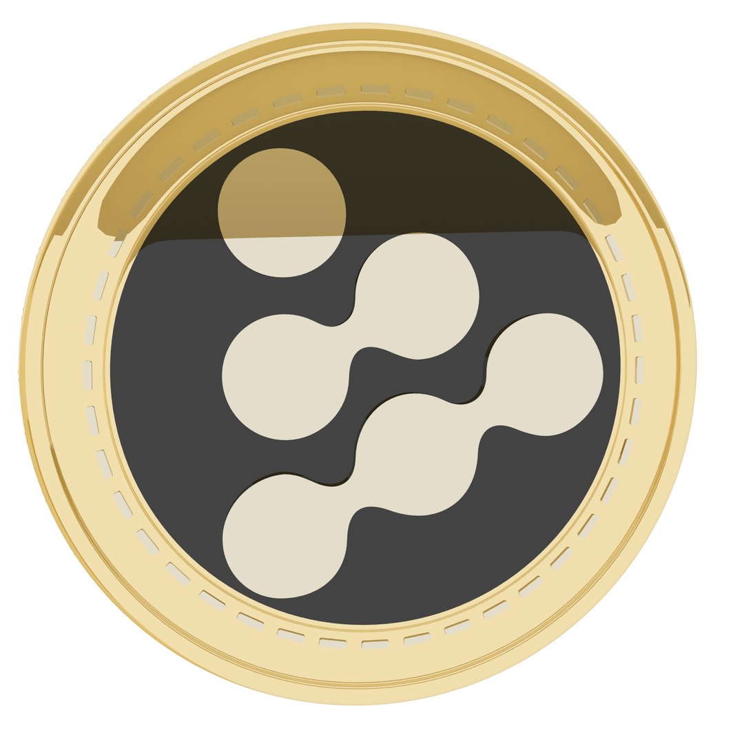 3D IExec RLC Cryptocurrency Gold Coin - TurboSquid 1856929