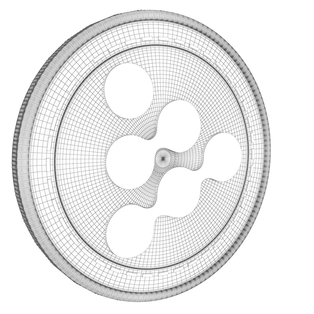 3D IExec RLC Cryptocurrency Gold Coin - TurboSquid 1856929